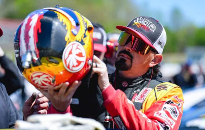 Squirrel McNutt Sneaks by Cleetus McFarland Late for 1st ARCA Top 10