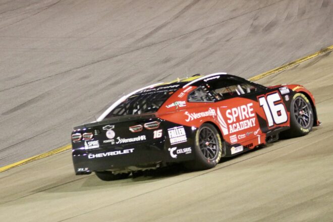 AJ Allmendinger Shows Speed at Nashville